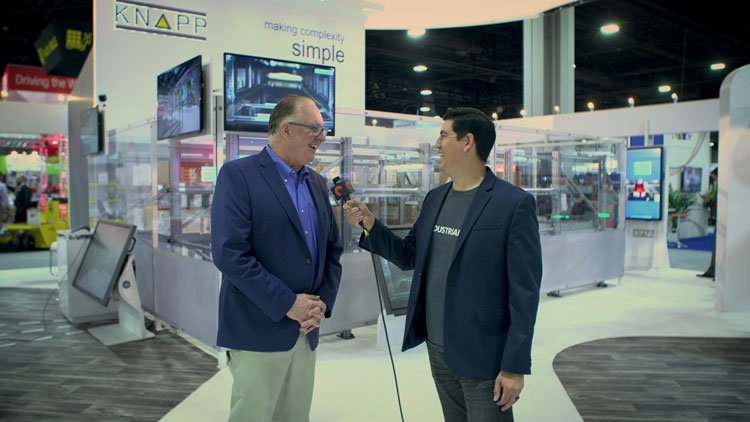 Kevin Reader of KNAPP: MODEX 2018 Interview | IndustrialSage