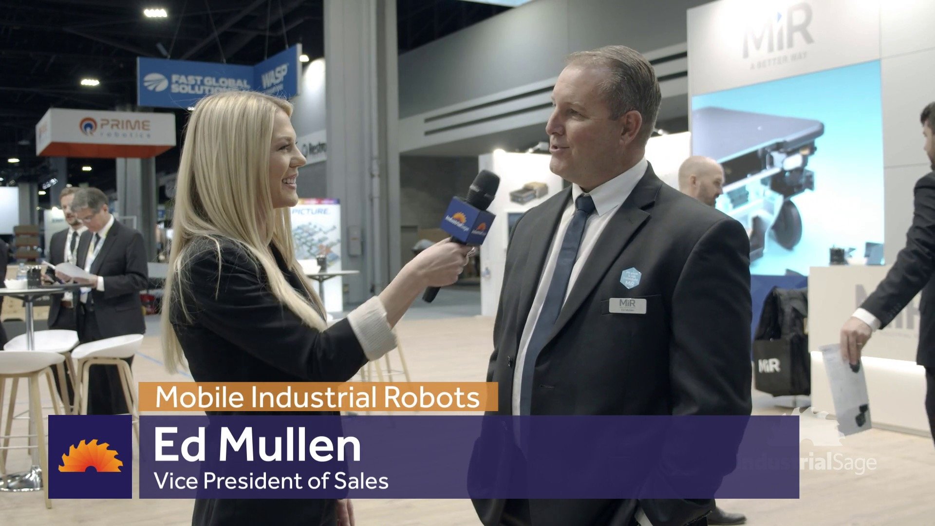 (MIR) Mobile Industrial Robots' Ed Mullen Interviewed at MODEX 2020