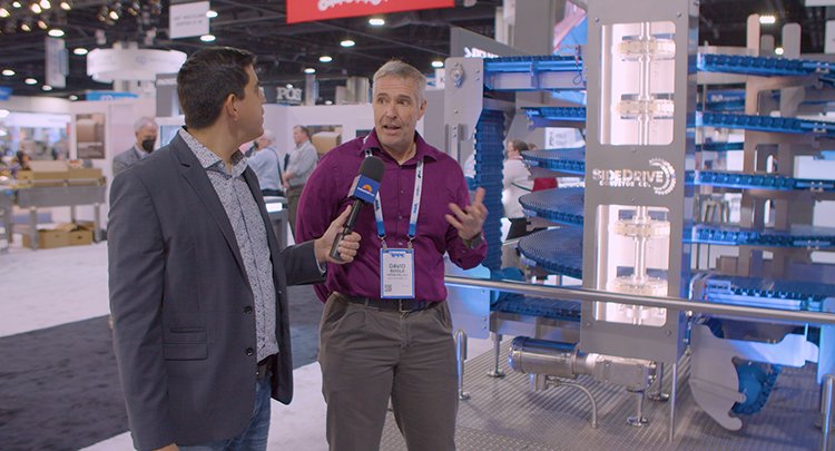 Intralox's David Bogle, Lead Engineer Interviewed at IPPE 2022