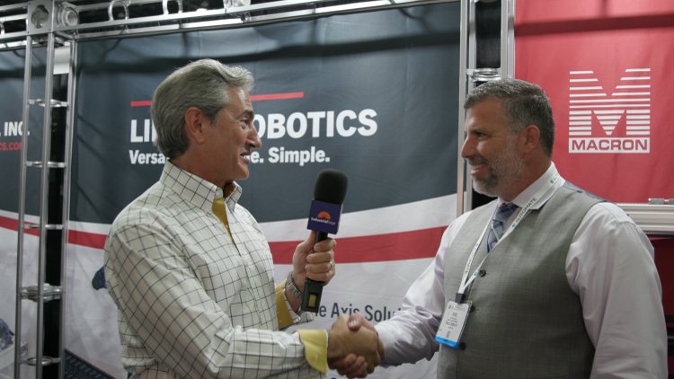 Macron Dynamics' Michael Giunta Interviewed at Automate 2022